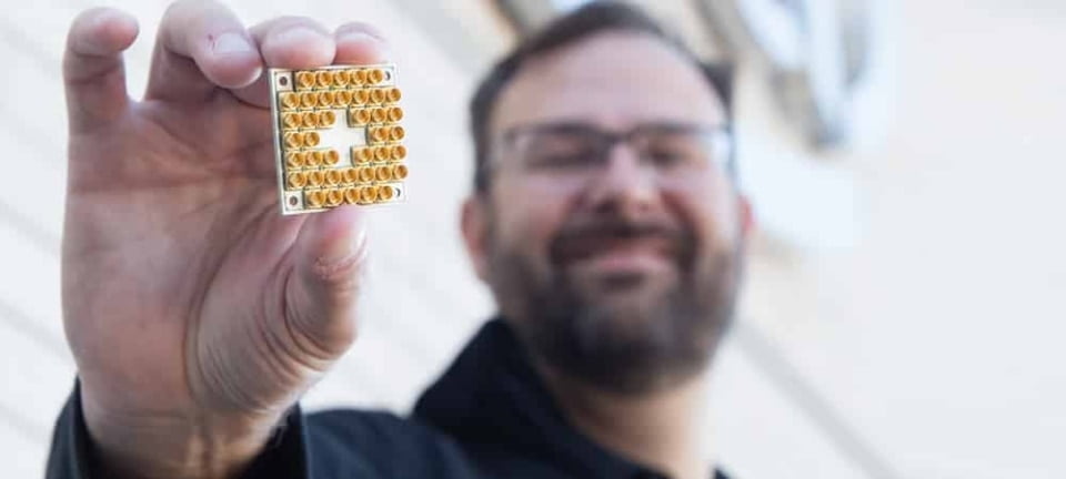 17-qubit test chip | E3-Magazine